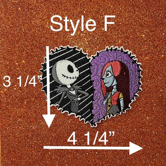 Accessories | 315 Jack Skellington Iron On Patch | Poshmark